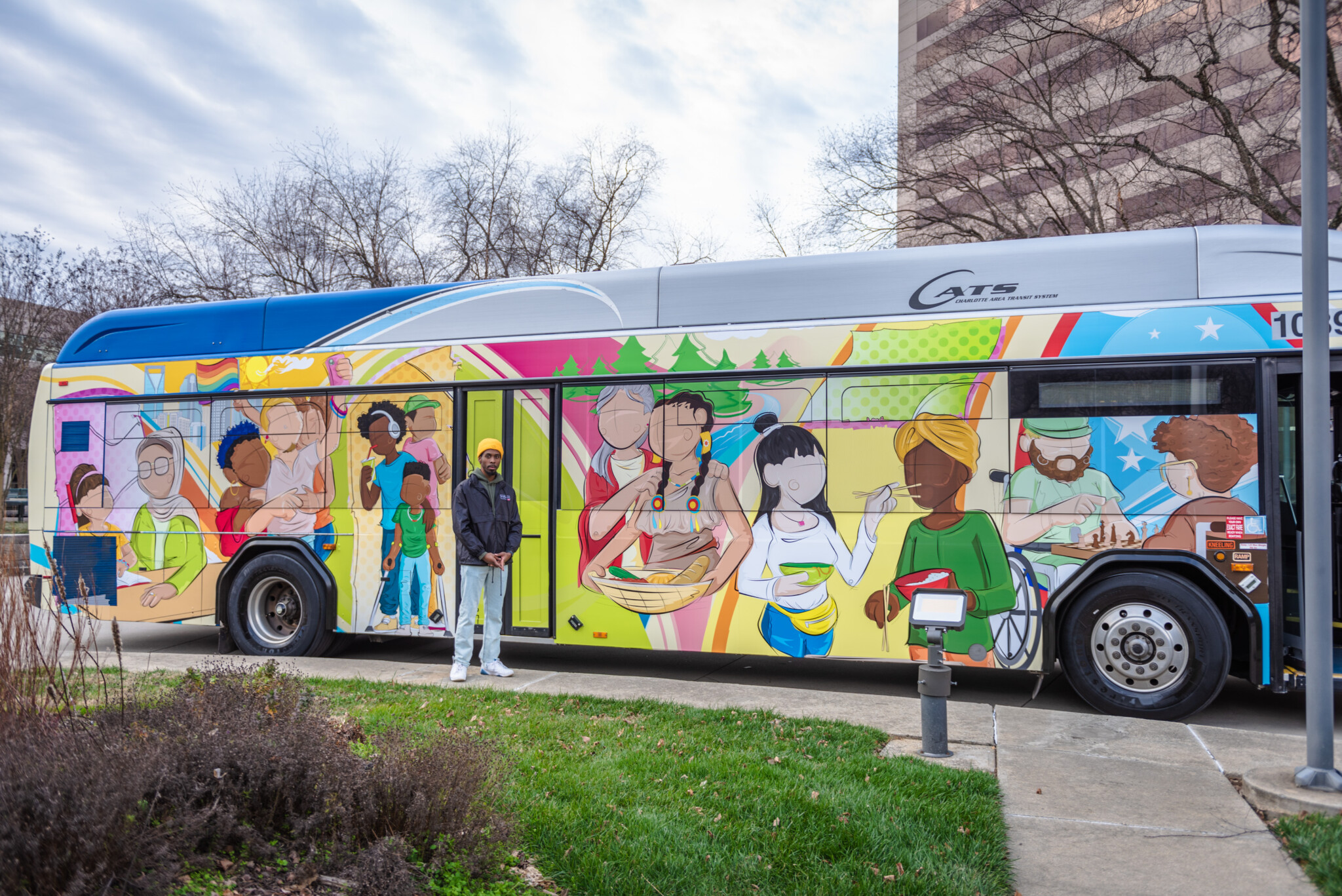 CATS unveils first cultural inclusion bus wrap - WCCB Charlotte