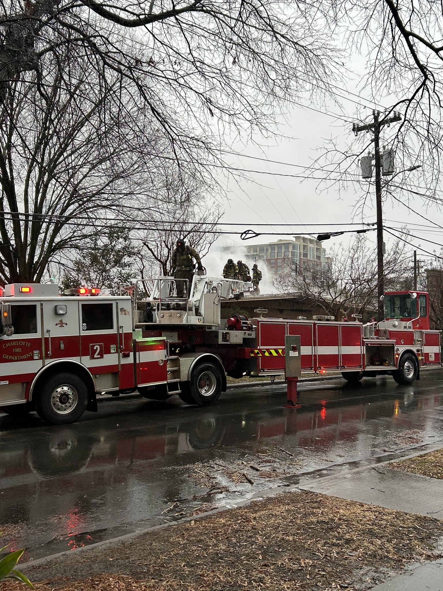 Charlotte Fire responding to fire near South Blvd - WCCB Charlotte