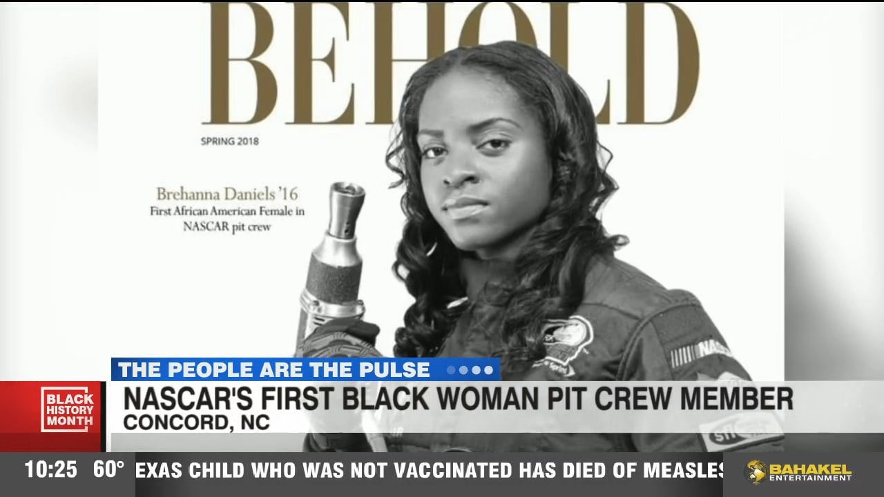 NASCAR’s first black woman pit crew member opens up about difficult ...