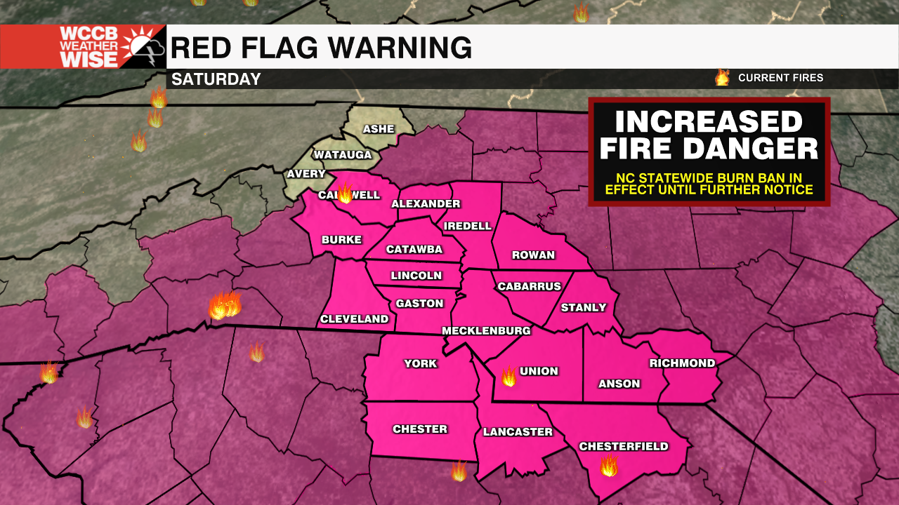 red flag warning Archives - WCCB Charlotte