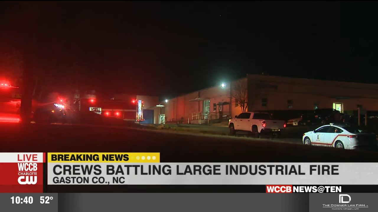 Crews battle fire at Gaston County plastic factory - WCCB Charlotte's CW Crews battle fire at Gaston County plastic factory - WCCB Charlotte's CW