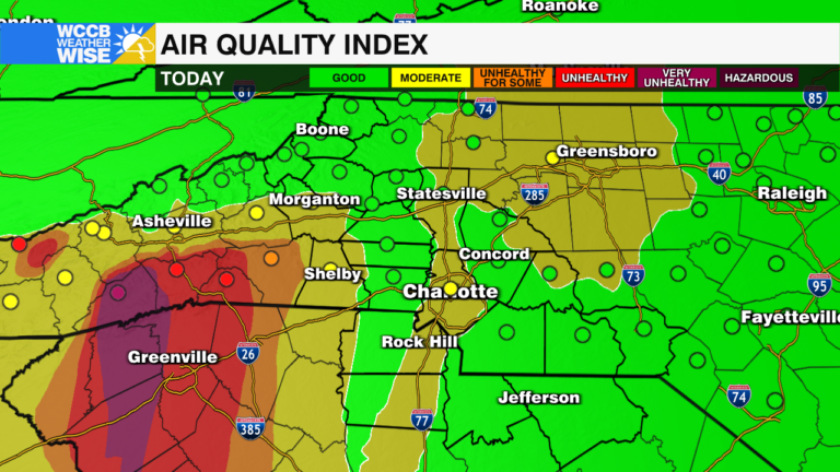Smoke from Carolina wildfires triggers 'Code Purple' air quality alert ...