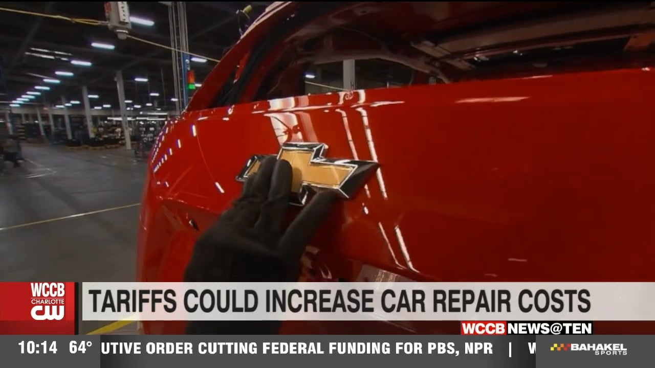 Tariffs could increase car repair costs - WCCB Charlotte
