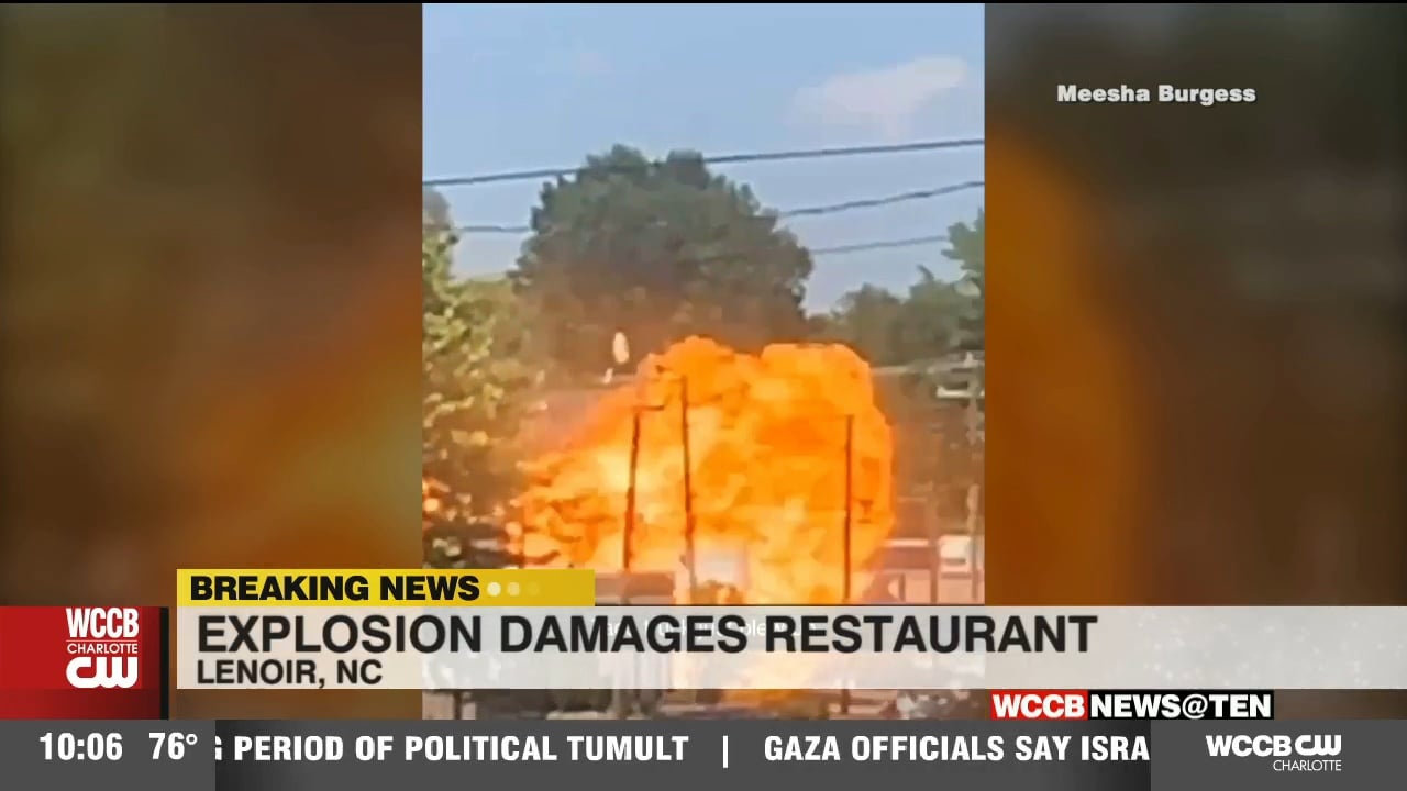 Explosion Damages Restaurant - WCCB Charlotte