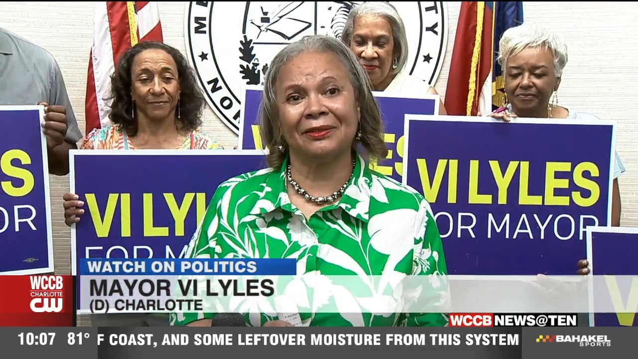Mayor Vi Lyles files for re-election - WCCB Charlotte