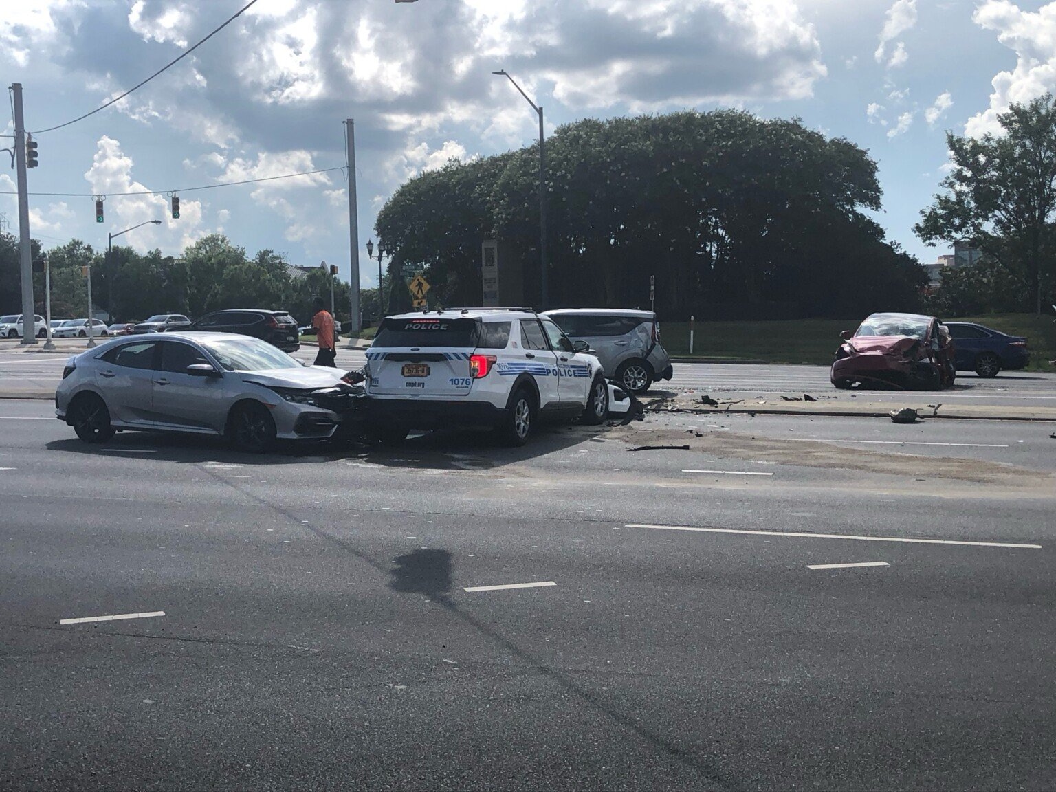 Update: Multiple injuries reported following crash involving CMPD ...