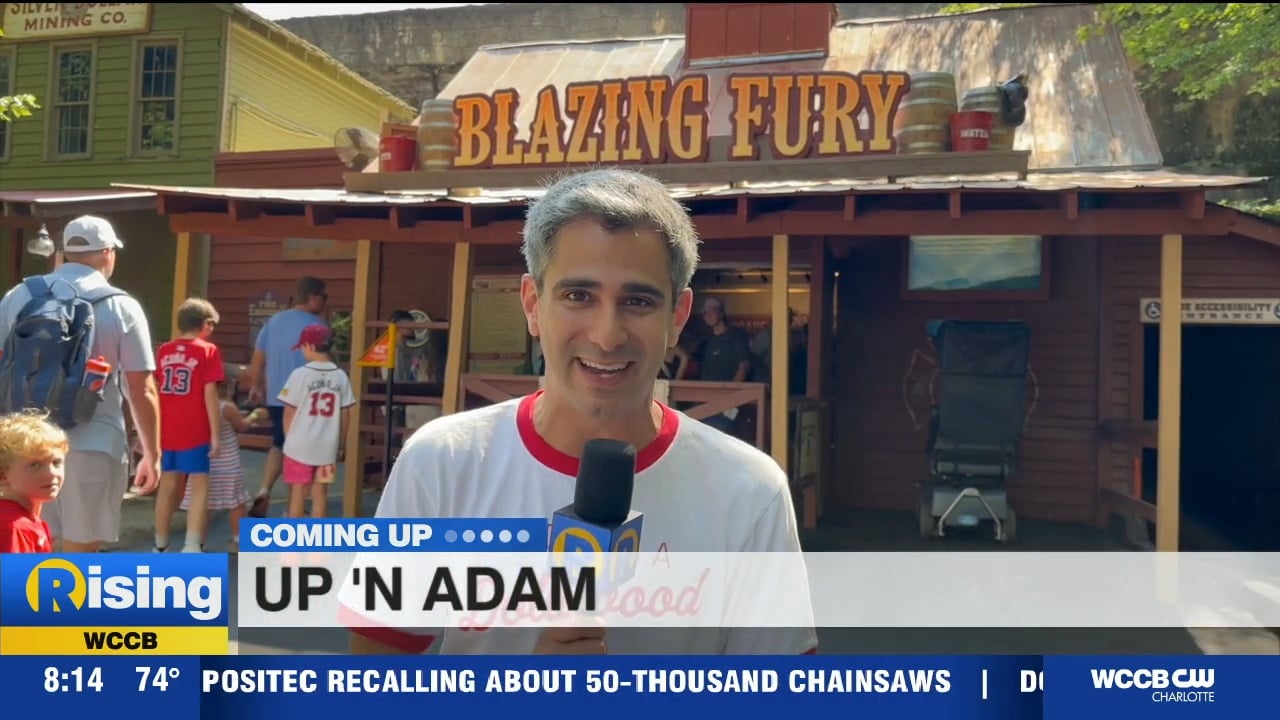 Up 'n Adam On Tour: Blazing Fury reopens at Dollywood - WCCB Charlotte