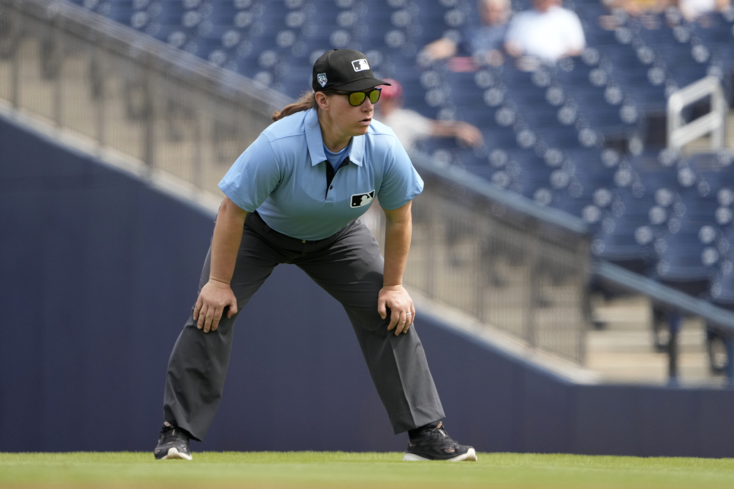 MLB is calling up its first woman umpire for Saturday's Marlins-Braves ...