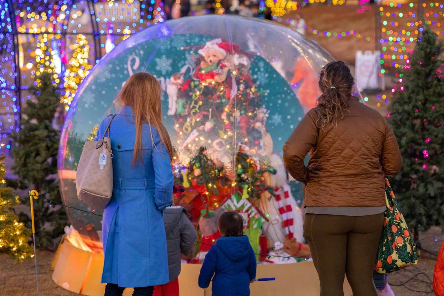 CHLS Snow Globe - WCCB Charlotte