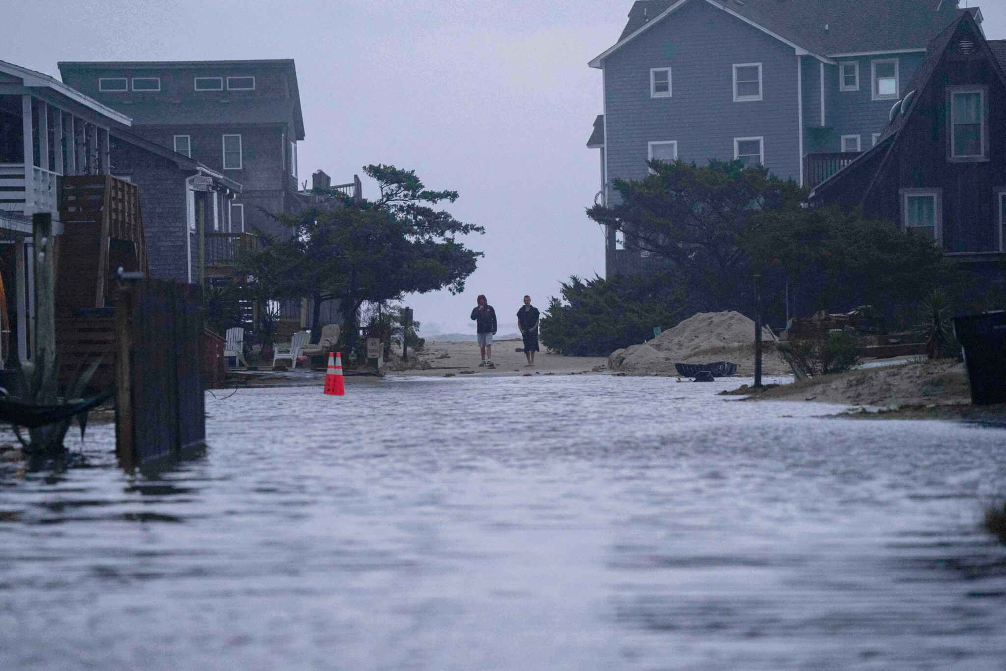 Dozens rescued as remnants of typhoon hits Alaska while nor'easter ...