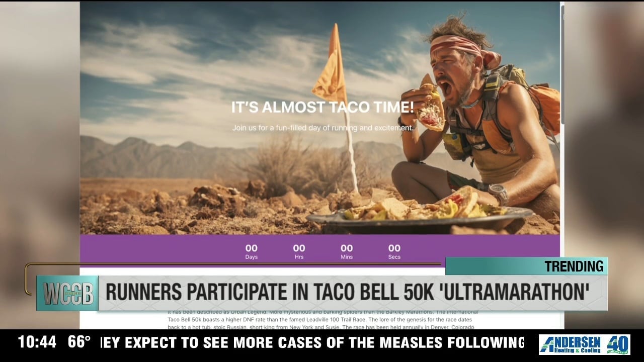 Runners participate in Taco Bell 50k ‘ultramarathon’ - WCCB Charlotte