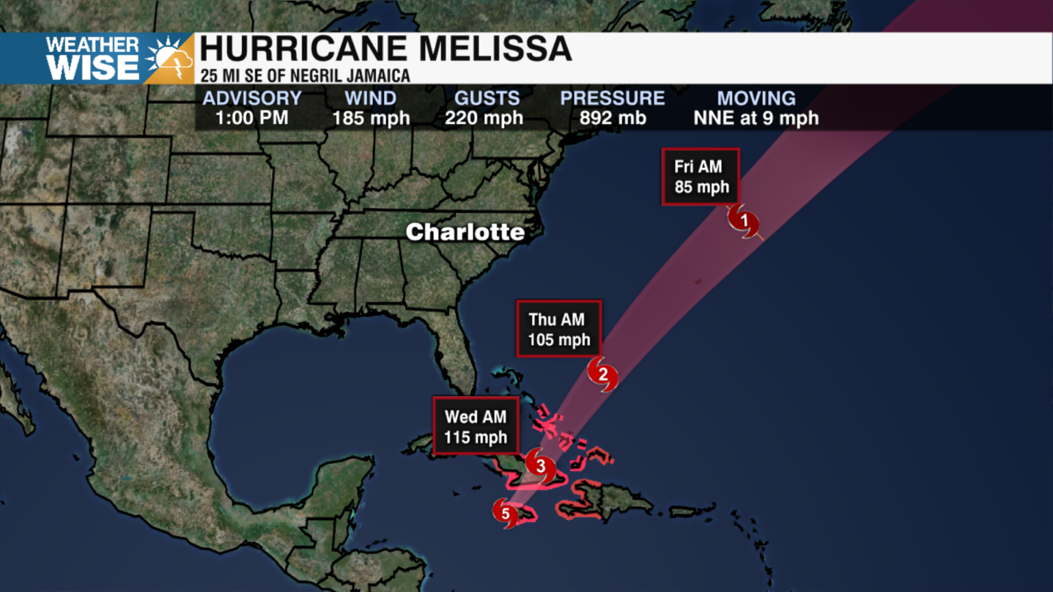Hurricane Melissa roars ashore in Jamaica at Category 5 strength ...