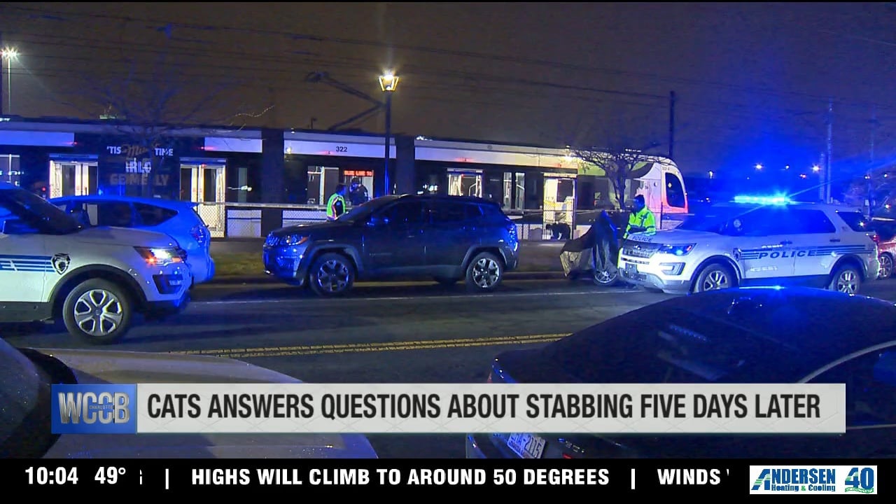 CATS ANSWERS QUESTIONS ABOUT STABBING FIVE DAYS LATER - WCCB Charlotte