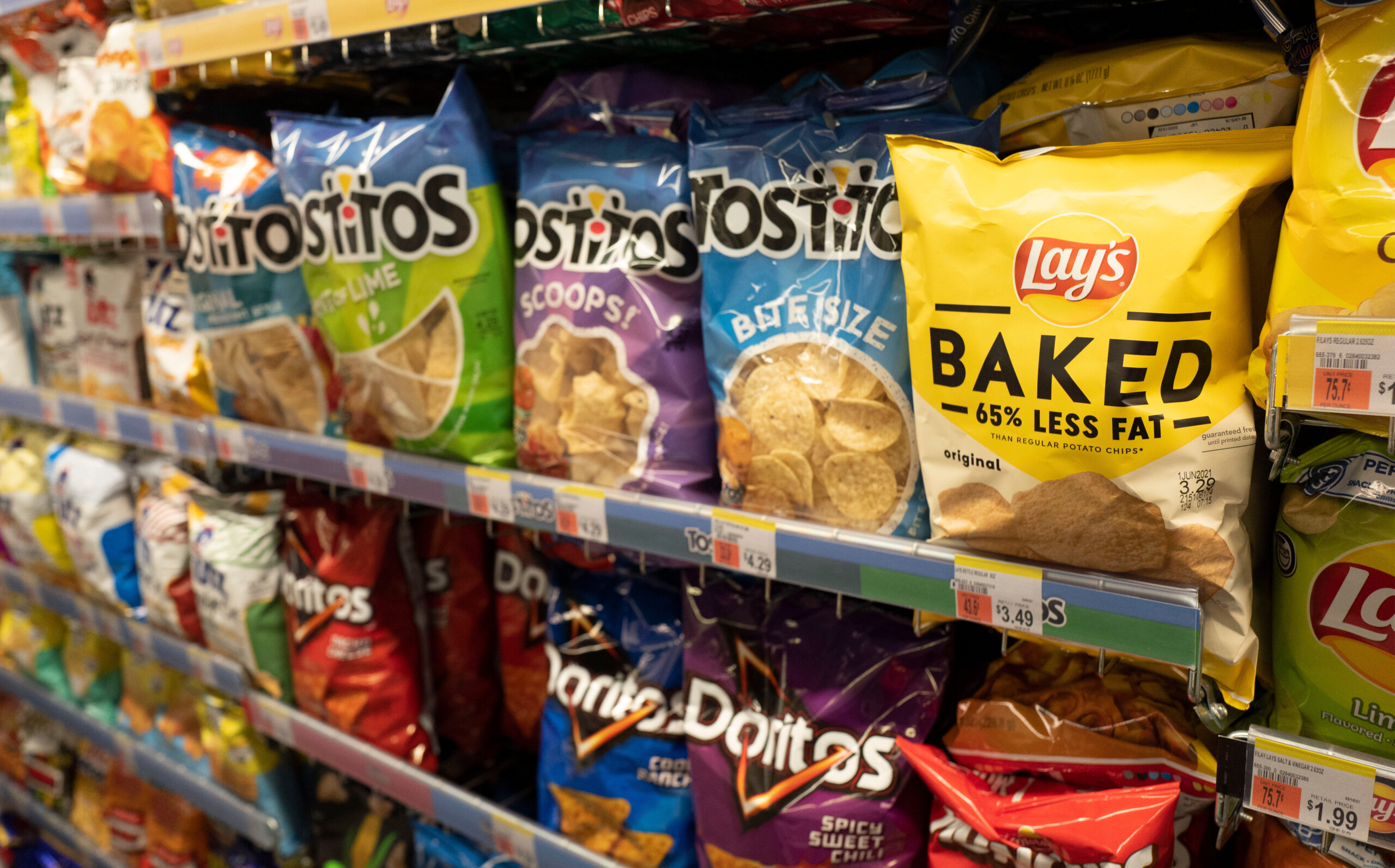 chips section in grocery store - WCCB Charlotte