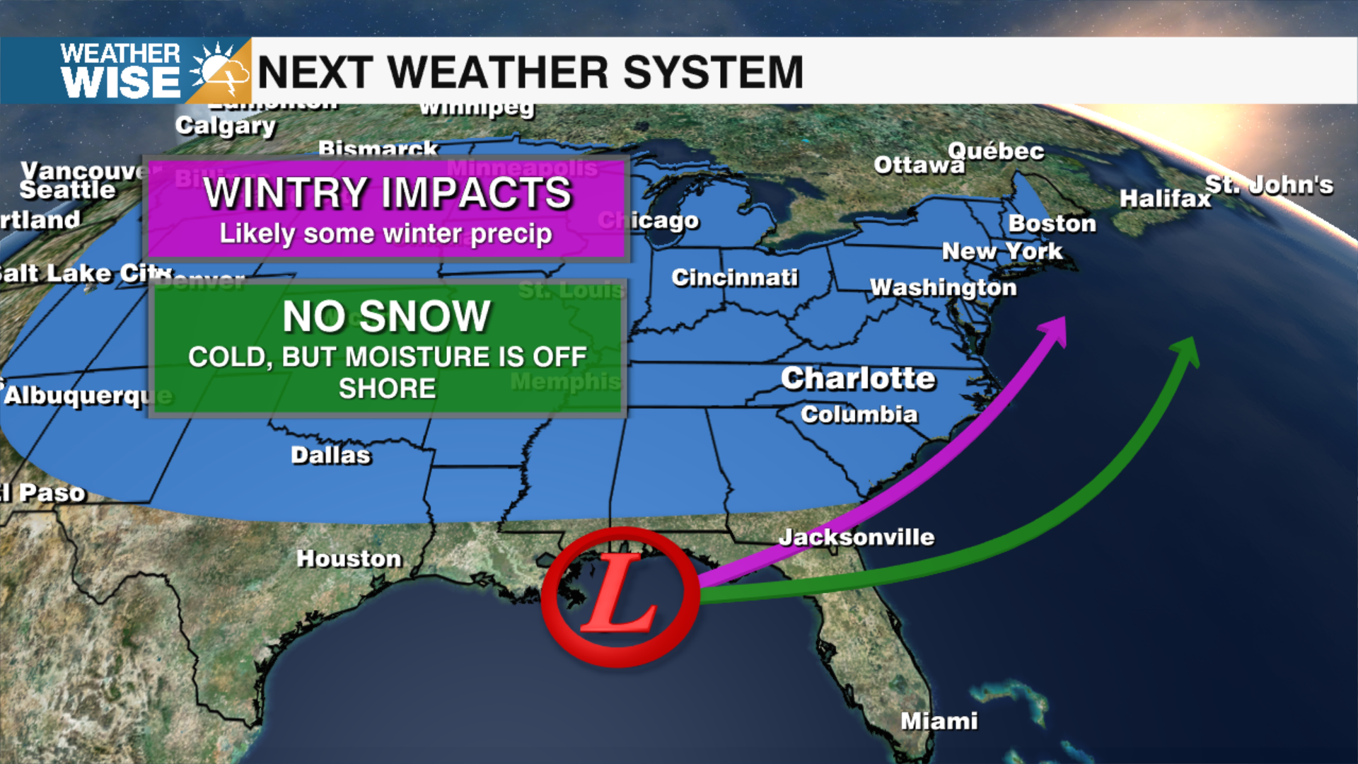 Snow Track - WCCB Charlotte