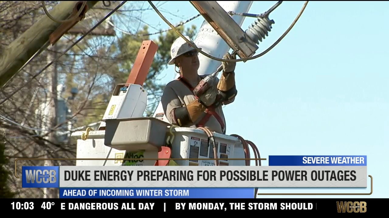 Duke Energy preparing for possible outages - WCCB Charlotte