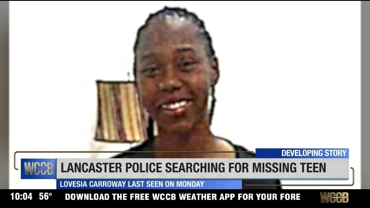Lancaster Police searching for missing teen - WCCB Charlotte