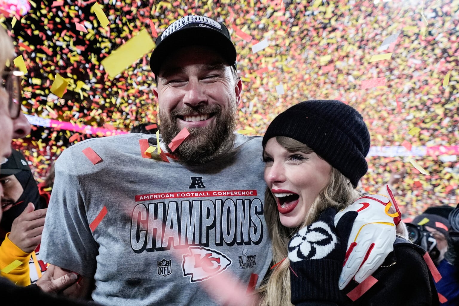 AP: Taylor Swift and Travis Kelce will celebrate wedding Friday at ...