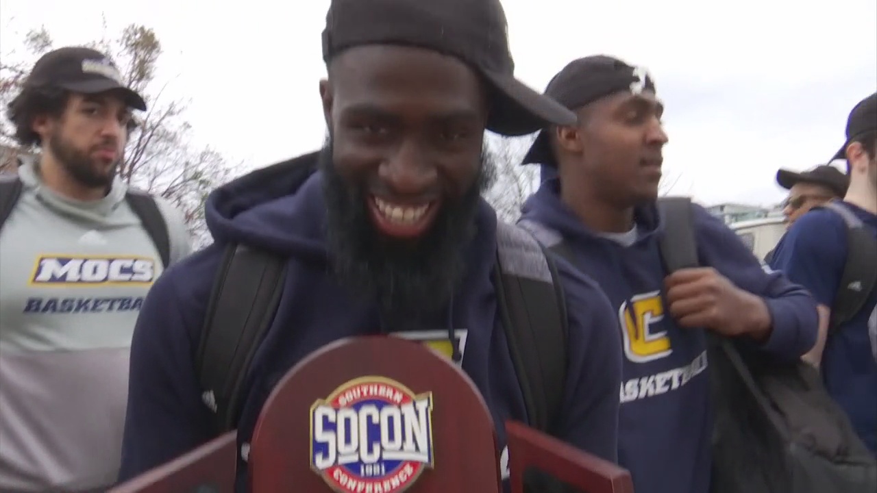 Mocs Fans Greet SoCon Champs After Possibly the Greatest Shot in UTC ...