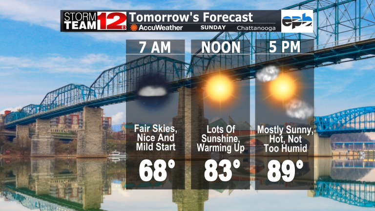 Weather Update: Saturday Night's Forecast - August 13, 2022 - WDEF