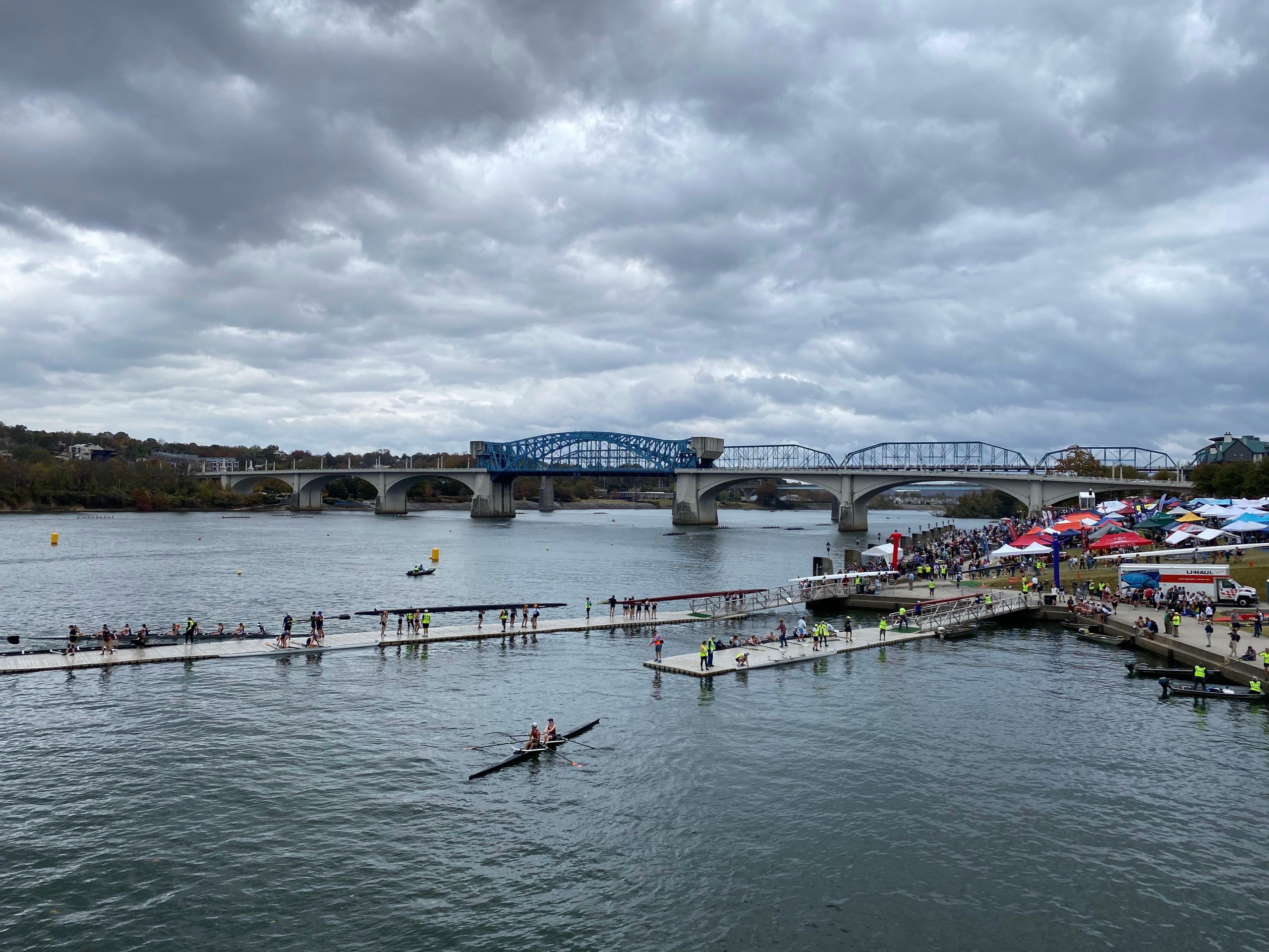 Head of the Hooch Regatta Rows the Waterfront - WDEF