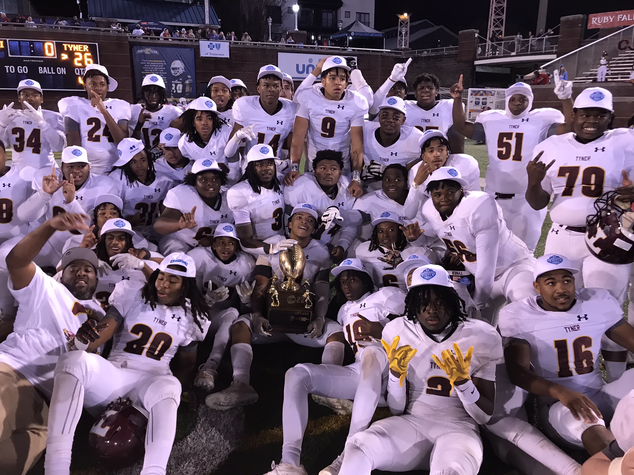 Tyner rallied down 15 to win 2022 state title - WDEF