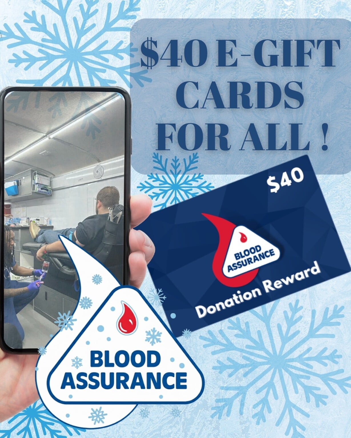 Blood Assurance Offering $40 E-Gift Card for Donations of Any Blood ...