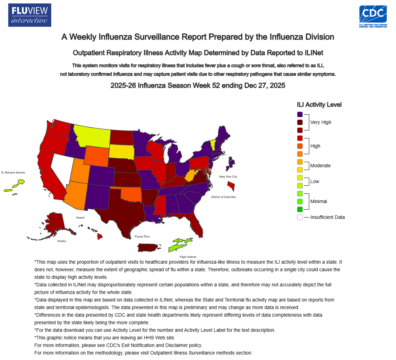 New flu map shows Very High infections in our region - WDEF