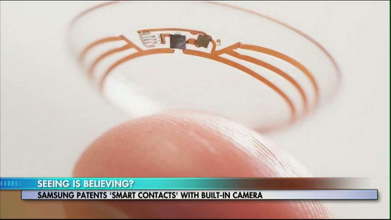 Samsung Patents 'Smart Contacts' With Built-In Camera - WFXB