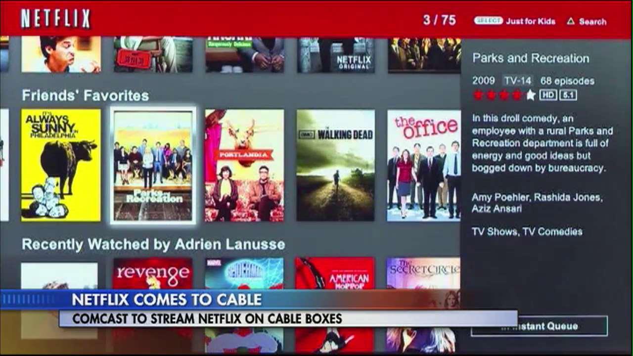Netflix Coming To Cable TV - WFXB