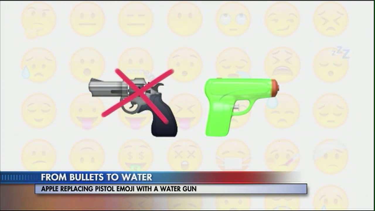 Apple Replacing Pistol Emoji With Water Gun - WFXB