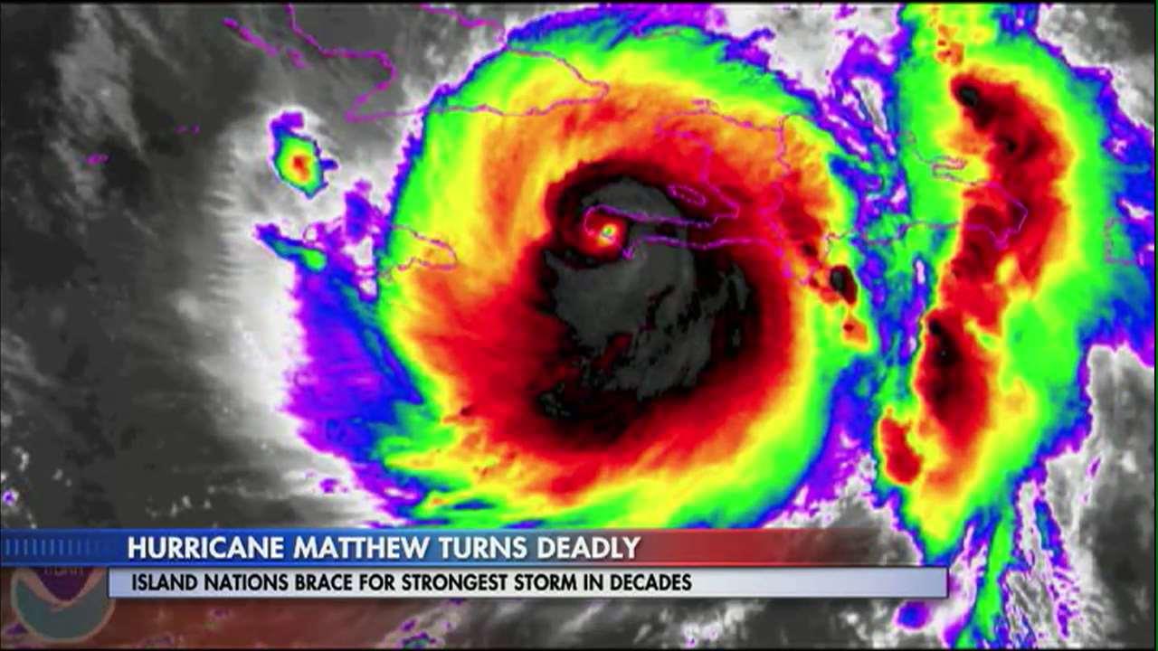 Hurricane Matthew turns deadly in island nations - WFXB