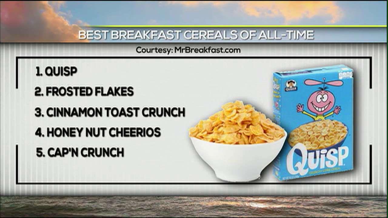 The Breakfast Of Champions? Quisp Voted As Top Cereal Of All-Time - WFXB