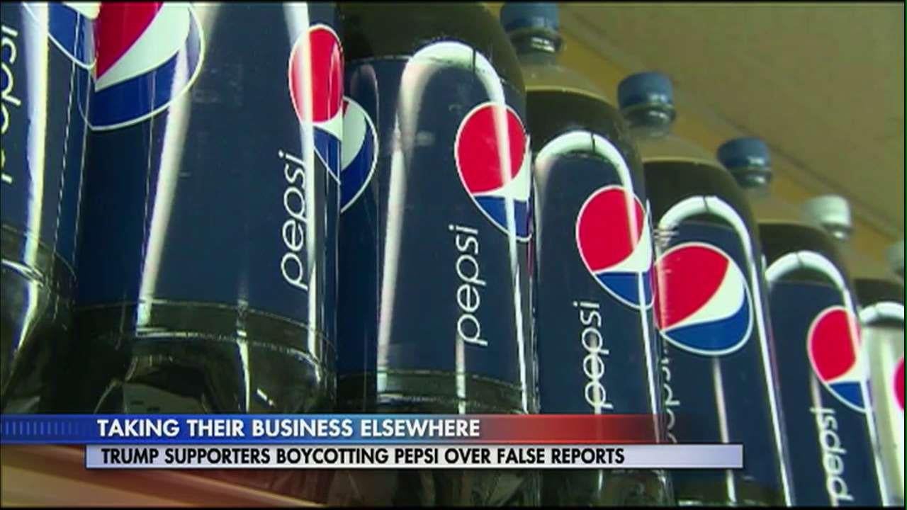 Trump supporters boycotting Pepsi over false reports - WFXB