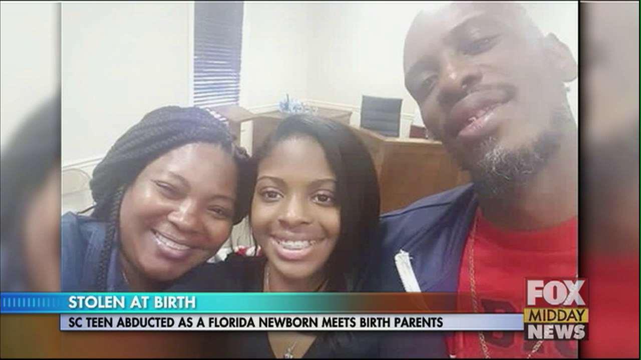Abducted SC teen meets birth parents 18 years later - WFXB