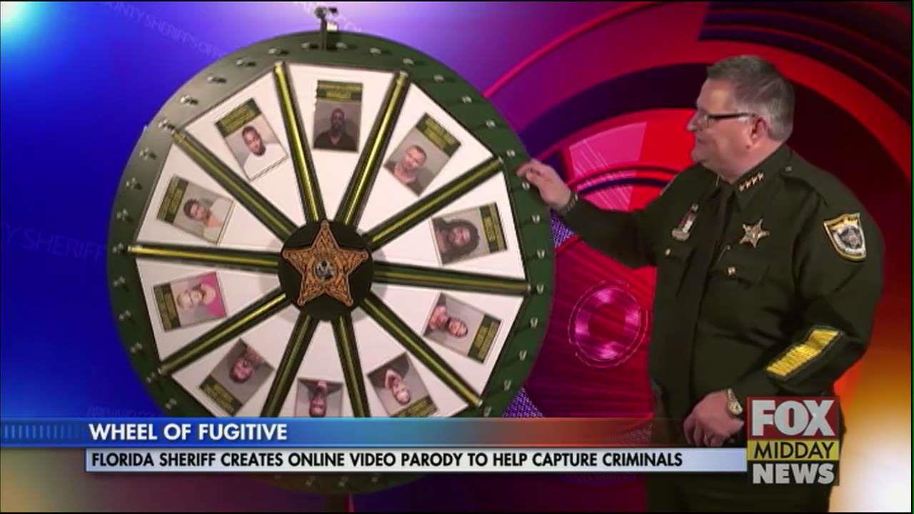 Sheriff gives spin on crime-fighting with 'Wheel of Fugitive' - WFXB