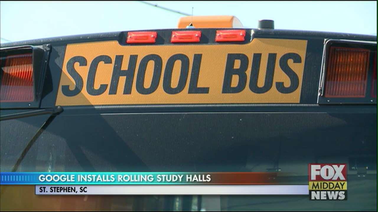 Berkeley County school buses transform into rolling study halls - WFXB