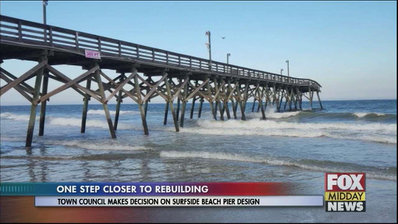 Surfside Beach Pier Design Chosen - WFXB