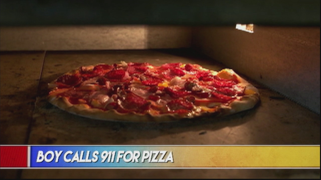 Boy Calls 911 For Pizza - WFXB