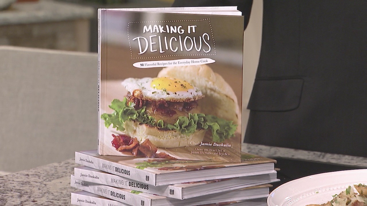 Chef Jamie's 'Making it Delicious' Cookbook is Here! - WFXB