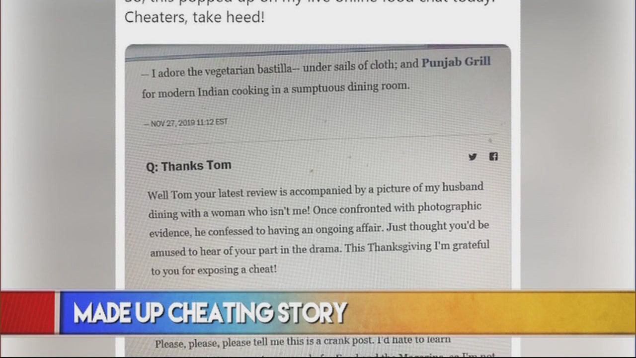 Cheating Story Was A Lie - WFXB