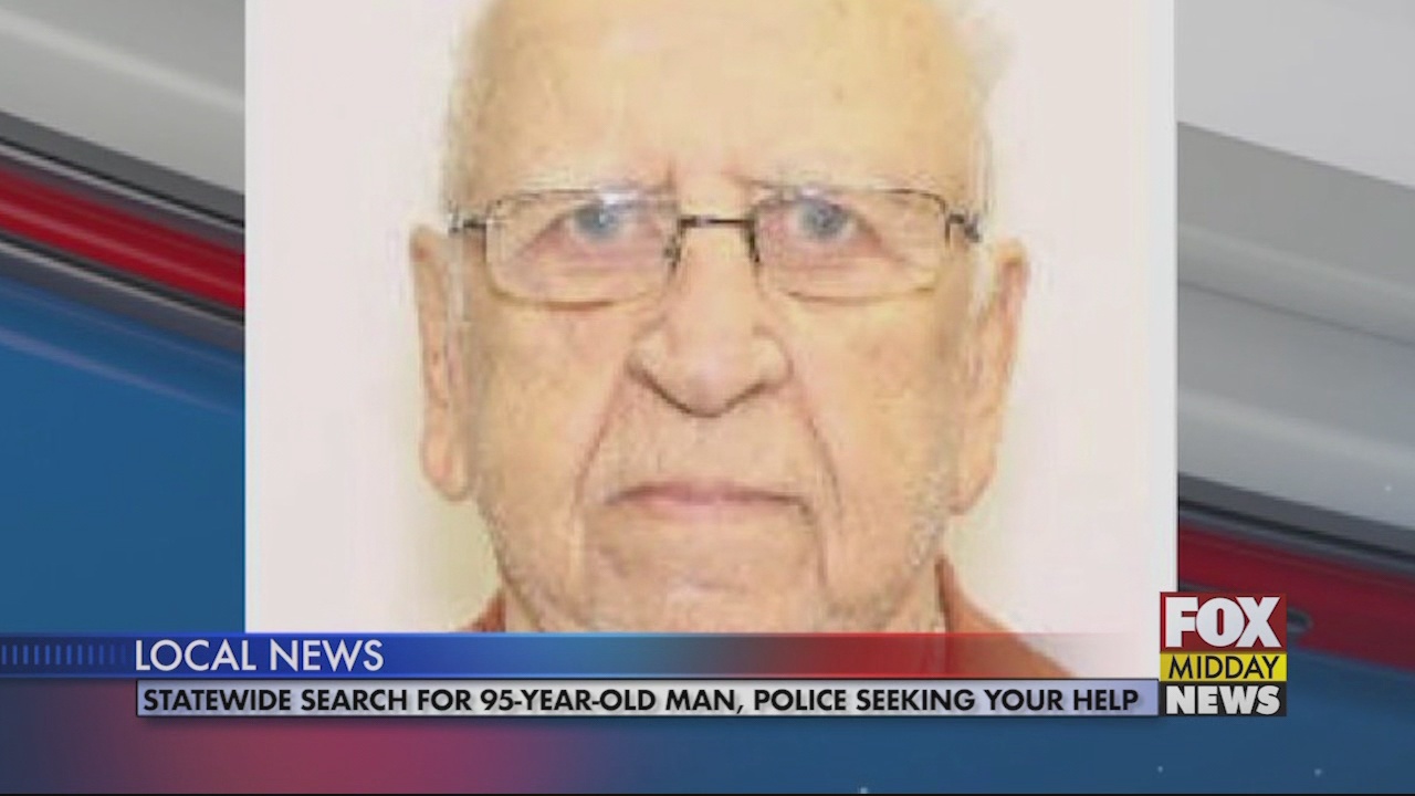 95 Year Old Man Missing Statewide Search Ensues Wfxb