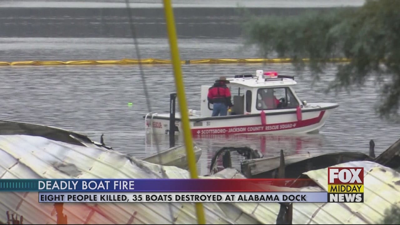 Eight People Dead After Fire at Alabama Dock - WFXB