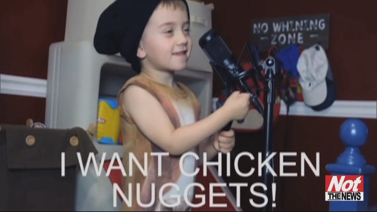 Little Boy's Chicken Nugget Song - WFXB