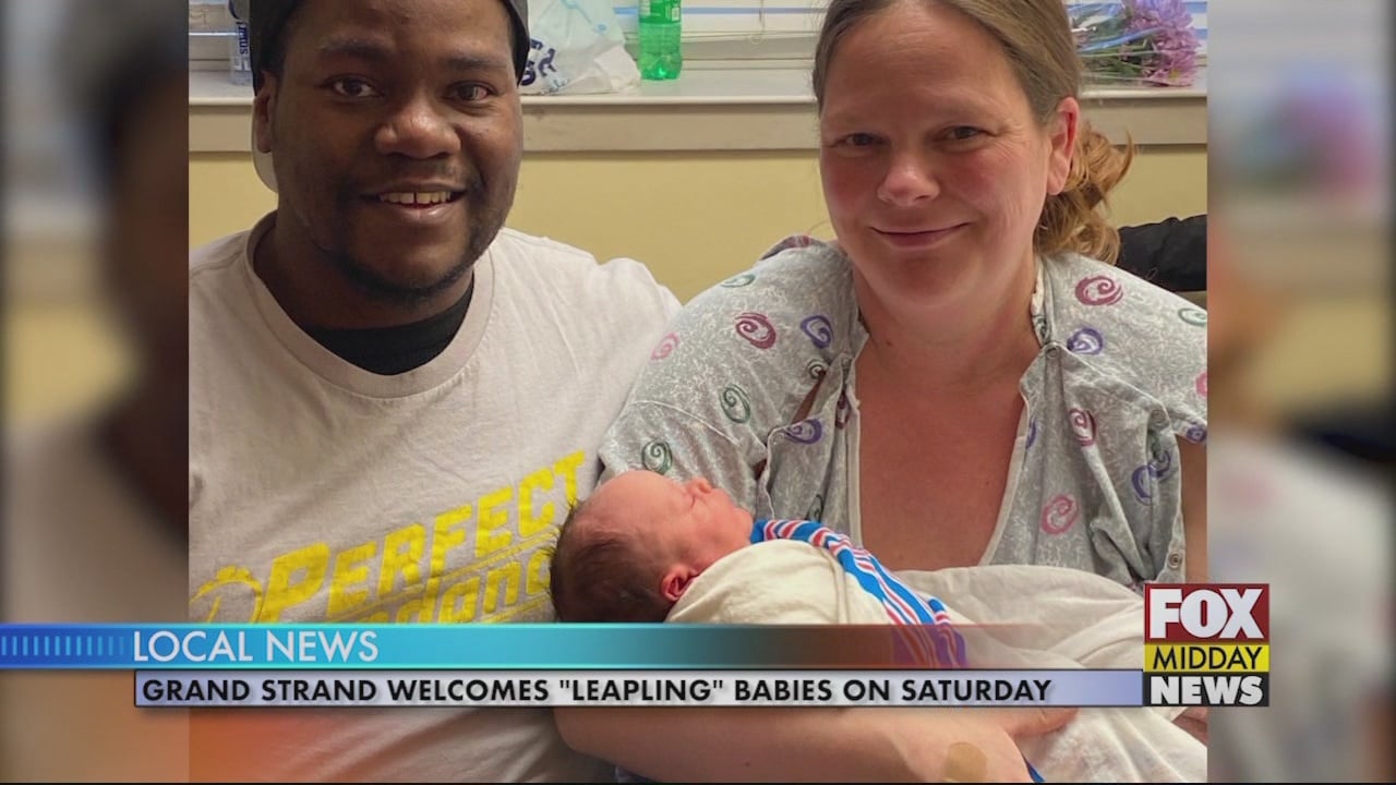 Grand Strand Welcomes Leapling Baby Over Weekend - WFXB