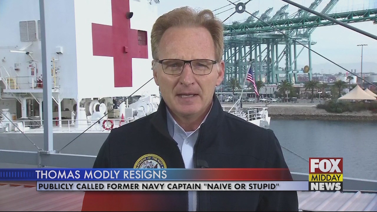 Thomas Modly Resigns as Secretary of the Navy - WFXB
