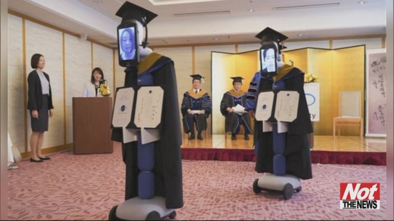 robot graduation - WFXB