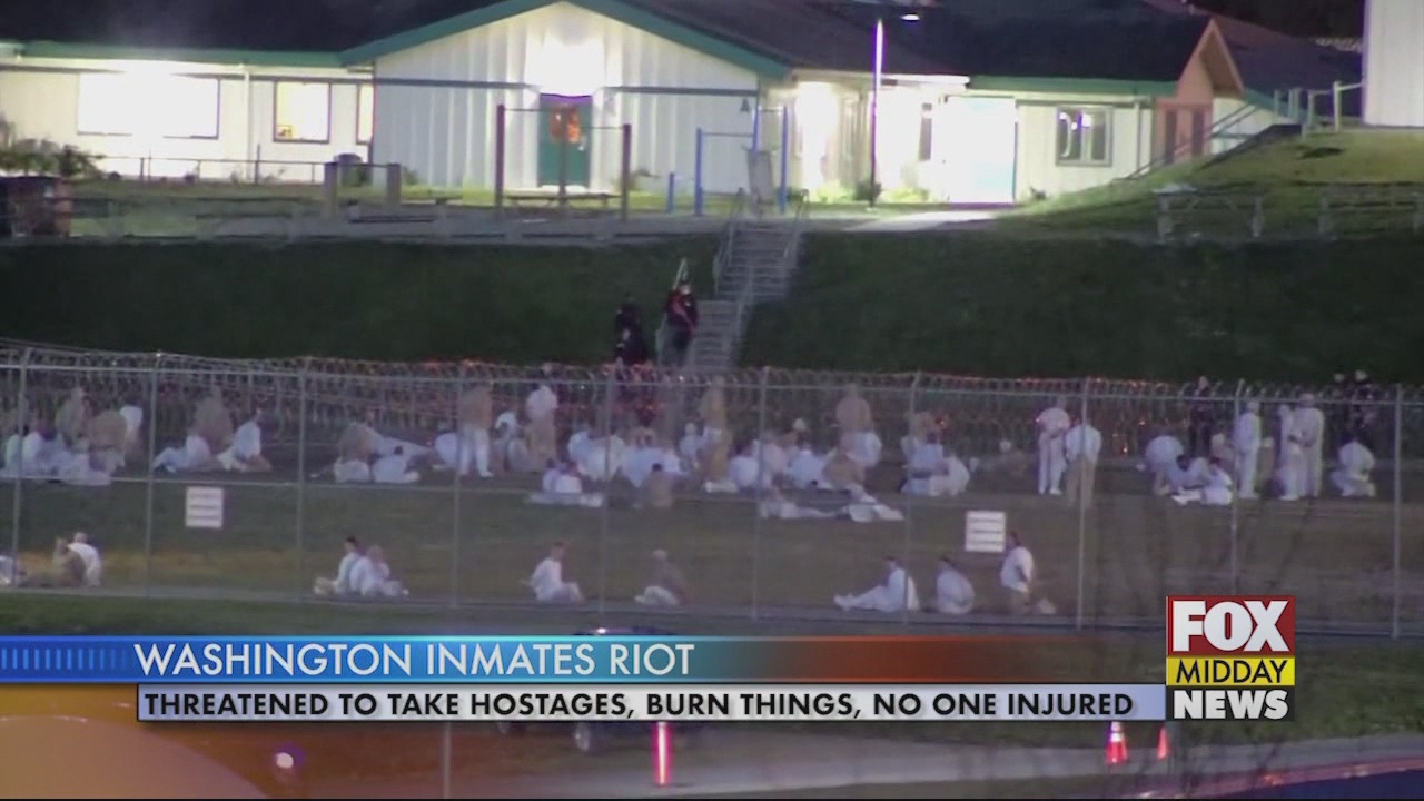 Hundreds of Washington State Prisoners Stage Riot - WFXB