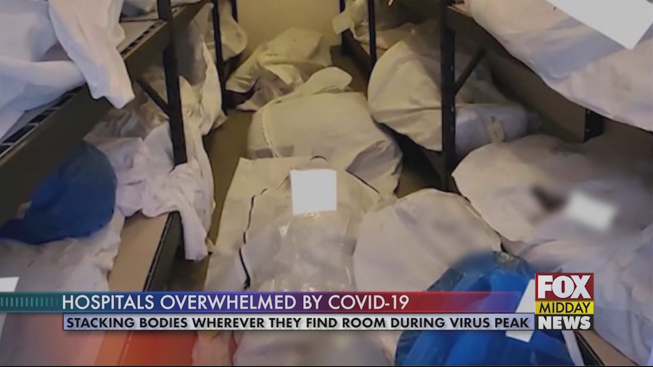 Hospitals Stack Bodies on Each Other as Pandemic Peaks - WFXB