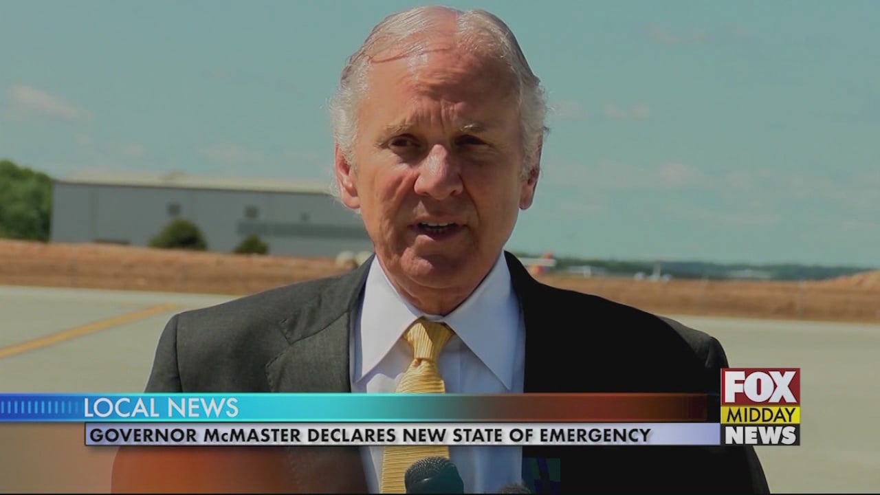 Governor McMaster Declares Fourth State of Emergency - WFXB